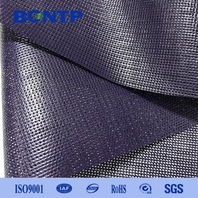 China 1000D PVC Coated  see through polyester mesh fabric anti-uv high strength for sale