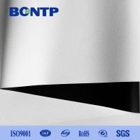 China 0.25mm White Black Projection Screen Fabric for Fixed Frame Screen 2.5m Width for sale
