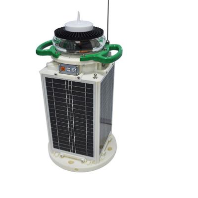 China Tipo 3 Lanterna Solar LED de Fibra de Vidro Marinha Com Transponder AIS à venda