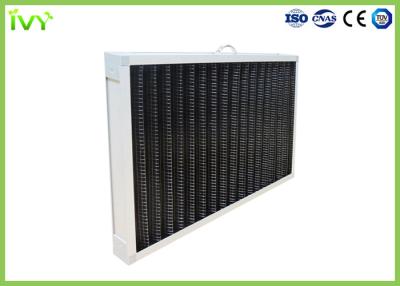 China Industrial Activated Charcoal Air Filters G3 Efficiency 5 um Porosity for sale