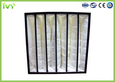 China G4 - F9 Medium Bag Air Filters Filtration Grade With ABS Plastic Frame for sale