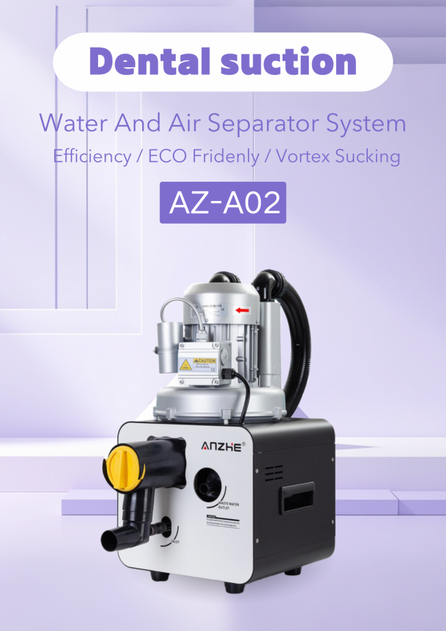 High Efficiency 750W Portable Dental Suction Unit | 1000L/min Strong ...