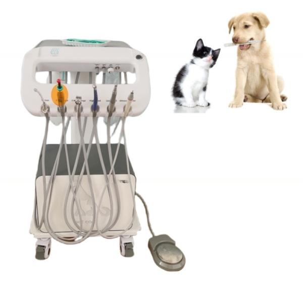Quality Pet Use Portable Dental Treatment Machine Unique Design Vet Mobile Dental Trolley for sale