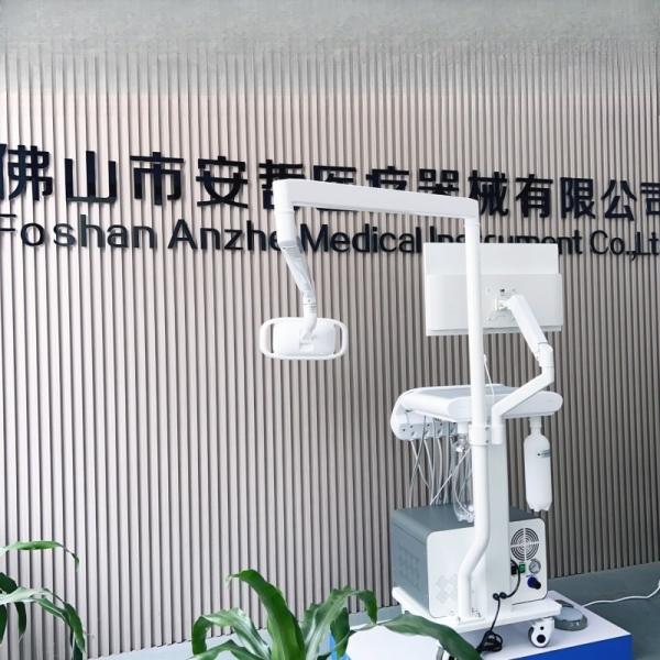 Quality Dental Clinic Dental Trolley With PC And Oral Camera Unique Mobile Dental Unit for sale