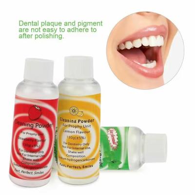 Cina 130g Potenza di lucidatura dei denti 3 Sapore dei denti sbiancamento dei denti Potenza di pulizia dentale in vendita