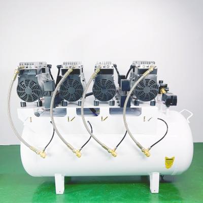 Cina Foshan Fabbrica compressore pompa d'aria dentale 128L 3400W compressore dentale silenzioso in vendita