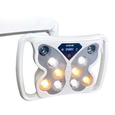 China 2 in 1 Function Dental Chair LED Operation Light Blue Light Teeth Whitening Function Mouth Lamp Dental Surgery Light for sale