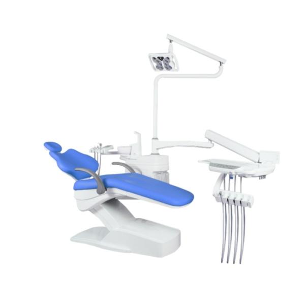 Quality Dental Clinic Equipment Luxury Dental Chair Unit Foshan Factory Custom Accept Soft Cushion Dental Treatment Chair for sale