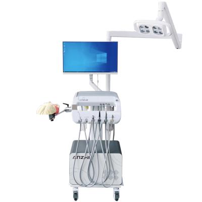 China Professional Dental Simulation Phantom Head with Portable Trolley Full Set for University Orthodontic Training and Clinical Practice for sale