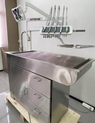 China All in One Veterinary Dental Unit with Silent Oil Free Air Compressor LED Light Portable Vet Dental Equipment for Animal Clinic for sale
