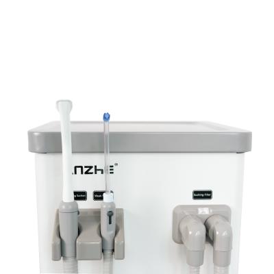 China Portable Dental Suction Unit with Dual Suction Modes Automatic Drainage System and Water Air Separation Filter for Dental Clinics for sale