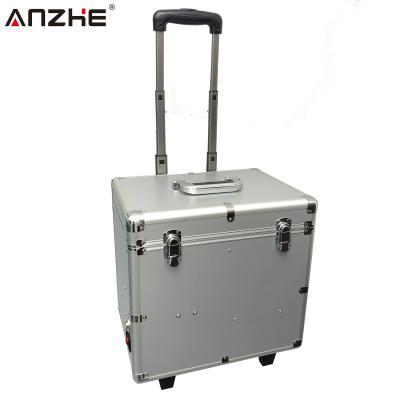 China Portable Mobile Dental Unit with 550W Air Compressor 38dB Low Noise and 1L Stainless Steel Air Tank for Dental Clinics for sale