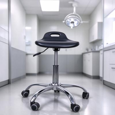 China ESD Dental Stool with Static Control Adjustable Height and Conductive Casters for Dental Clinics for sale