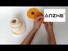 dental lab polishing buffing cotton wheel abrasive material dental buffing wheels