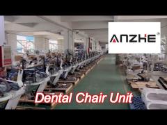 micro fiber leather luxury dental unit full set oem/odm accept dental chair with led sensor light