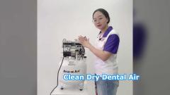 AZ-FA150B Oil-Free Dental Air Compressor Introduction & Operation Guide | 150L Dental Air Supply Sys