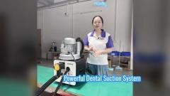 A06 Dental Suction Unit Working Demonstration | High Performance Dental Vacuum System for 4 Chairs