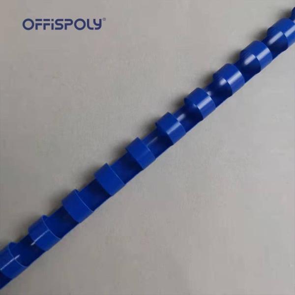 Quality Offsipoly Blue Plastic Binding Comb Rings with 21 Rings for A4 Documents Made for sale