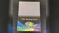 A4 PVC Binding Covers Protect Docs