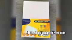 A4 PVC Binding Covers Professional Document Protection
