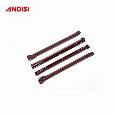 Cina 0.8/1.0/1.2 mm Slide di cassetto rivestito in polvere con materiale in acciaio e rulli FGV in nylon in vendita
