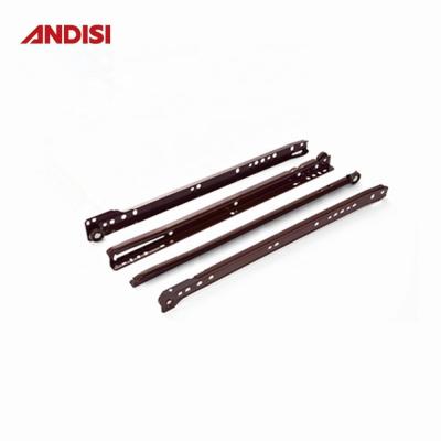 Cina 0.8/1.0/1.2 mm Slide di cassetto rivestito in polvere con materiale in acciaio e rulli FGV in nylon in vendita