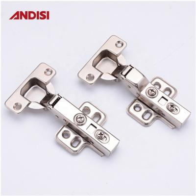 Cina Clip per la cerniera dei mobili in armadio rettilineo a rivestimento completo porta idraulica cerniera chiusa morbida in vendita