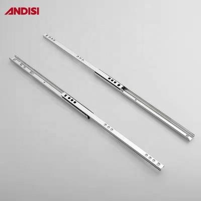 Cina Slide di cassetti con cuscinetto a sfera a estensione singola per mini cassetti a due vie da 17 mm in vendita