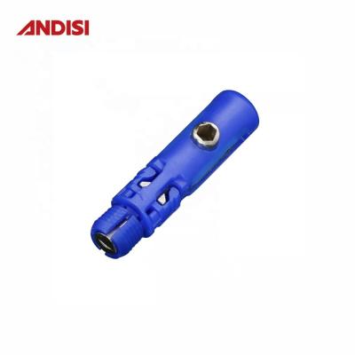 China Mail Packing Zinc Plate Blue/White Finish Andisi Panel Connector Furniture Fittings for sale