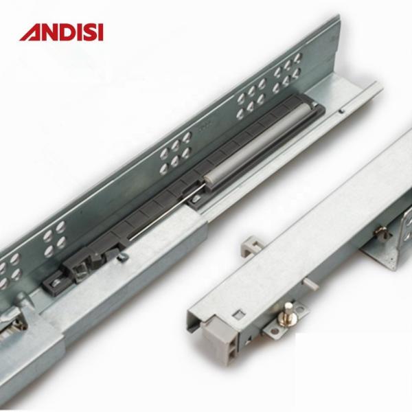 Quality Cold Rolled Steel Concealed Undermount Drawer Slide for Modern Design Kitchen Cabinet for sale