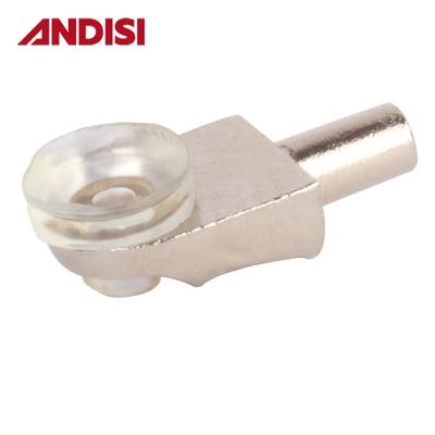 China Meubelhardware Zinklegeringsglasplankpen 5 mm diameter met plankstokken en -penen Te koop