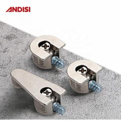 China Zinklegeringsmeubel aansluitend boult cam plastic plank aansluiting voor houten panelen 20 mm Te koop