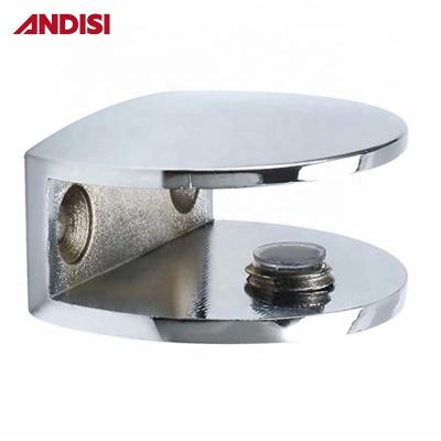 China Zinklegeringswandgesteunde glazen planken Ondersteuning voor verstelbare grootte FA22 12,5*48mm Te koop