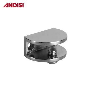 China Zinklegeringswandgesteunde glazen planken Ondersteuning voor verstelbare grootte FA22 12,5*48mm Te koop