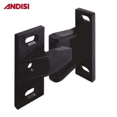 China Zwarte afwerking Plastic Quick Joint Connection Fittings voor eenvoudige montage van kantoorkasten Te koop