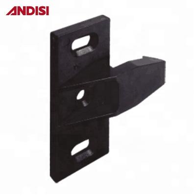 China Zwarte afwerking Plastic Quick Joint Connection Fittings voor eenvoudige montage van kantoorkasten Te koop