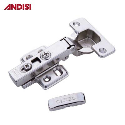China Zwakke sluiting met volledige overlay kast deur clip op hydraulische scharnieren voor Home Office meubels Te koop