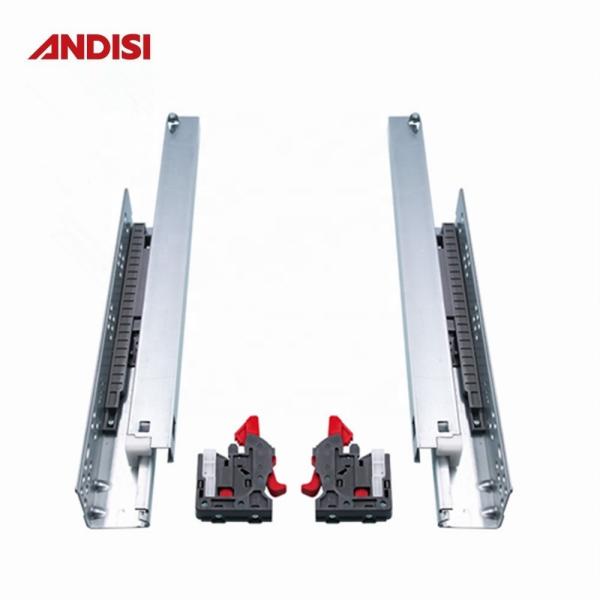 Quality Full Extension Soft Closing Conceal Under Mount Drawer Slides for Kitchen Cabinet for sale