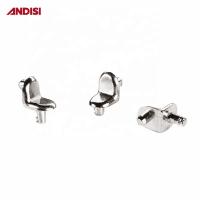 Quality Nickel Plated Metal Cabinet Cast Iron Shelf Brackets for Steel L Shape Furniture for sale