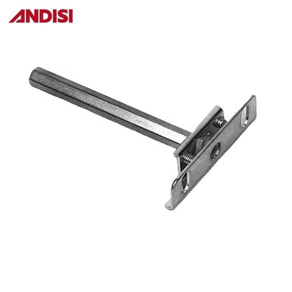 Quality 76mm Floating Shelf Support Bracket for Furniture Joint Hidden Cast Iron Wall for sale