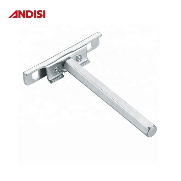 Quality 76mm Floating Shelf Support Bracket for Furniture Joint Hidden Cast Iron Wall for sale