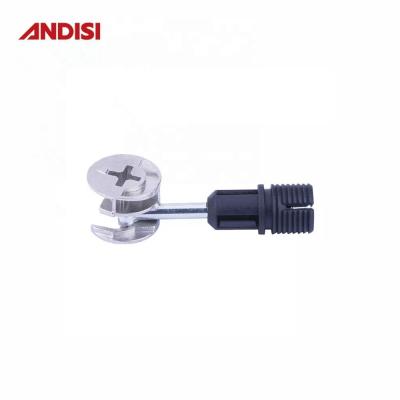 China Meubel accessoires M8 M10 Mini Fix Excentrische Cam en Dowel Bolt voor snelle assemblage Te koop