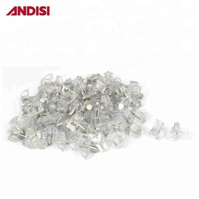 China Nickel Plated Cupboard Shelf Supports Pegs for Furniture Cabinet 5mm Metal Pin for sale