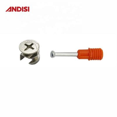 China Plastic Bolt Mini Fix Cam Lock Fastener Connecting Quick Assembly Expanding Dowels for sale