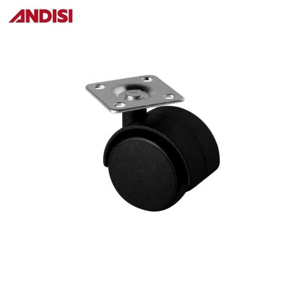 Quality Steel Nylon Wheel Office Chair Castor Roller for Modern Design Style Cabinet Diameter 30/40/50 mm for sale