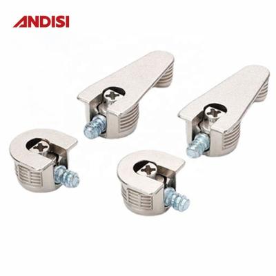 China 20 mm draadkas Cam Lock Connector Zinklegering en staal Meubels Rafix Connector Te koop