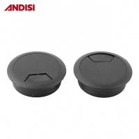 Quality Home Office Furniture Plastic Computer Cable Outlet Wire Desk Cable Cover for sale