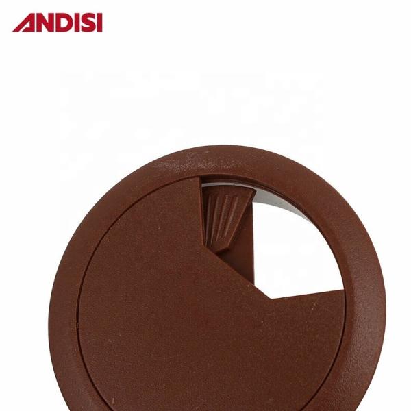 Quality Home Office Furniture Plastic Computer Cable Outlet Wire Desk Cable Cover for sale
