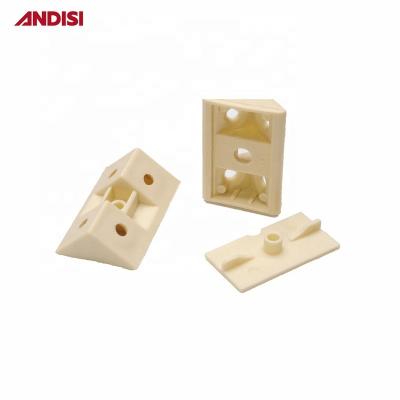 中国 ホーム オフィス 家具 キャビネット ABS プラスチック ブレーケット コンネクタ 白/黒/茶色の仕上げ 販売のため