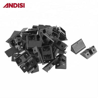中国 ホーム オフィス 家具 キャビネット ABS プラスチック ブレーケット コンネクタ 白/黒/茶色の仕上げ 販売のため